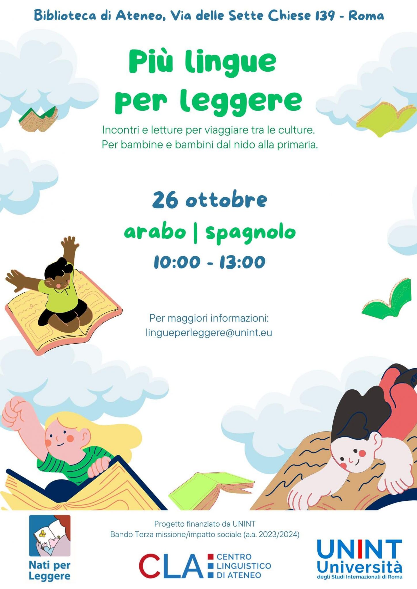 More languages to read - Arabic and Spanish - University of ...